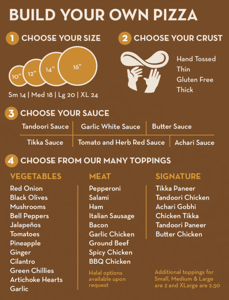Menu | Velly Pizza